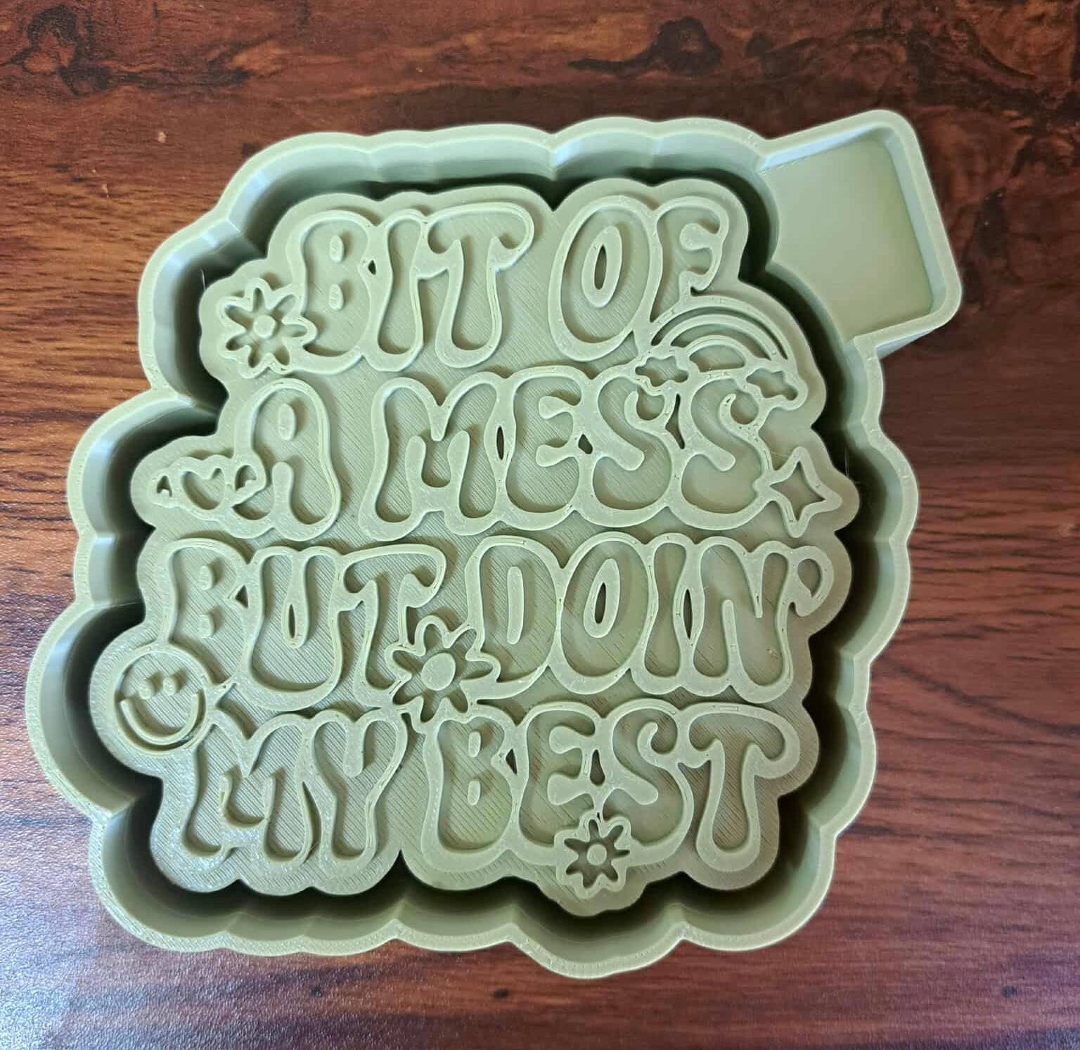 Bit of a Mess but Doin my Best Mold – Lazy Day Crafts