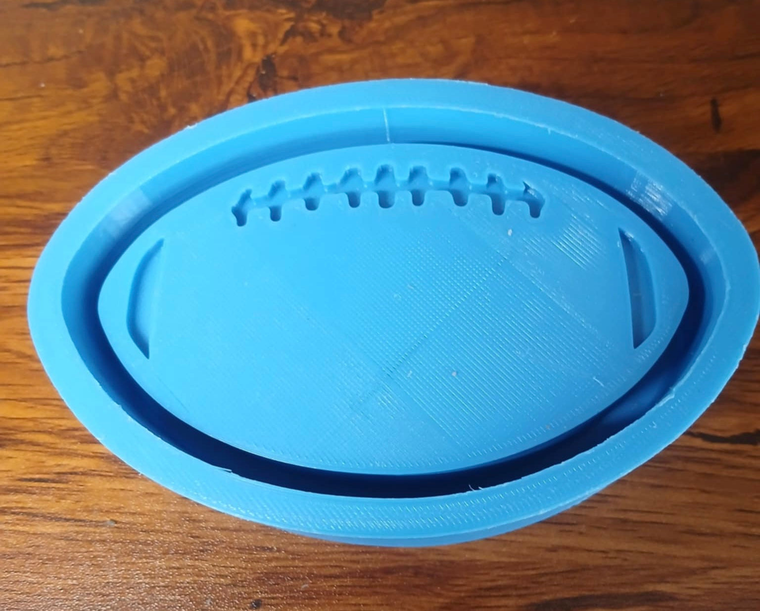 Blank Football Mold – Lazy Day Crafts