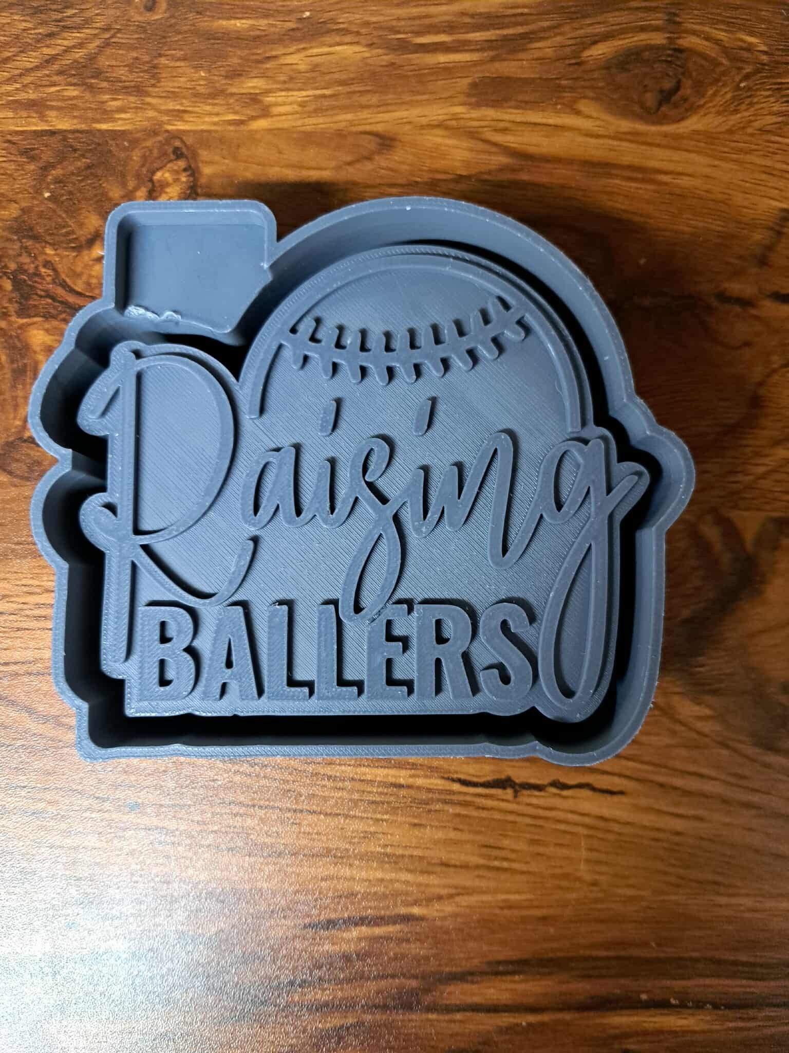 Baseball Raising Ballers Mold – Lazy Day Crafts