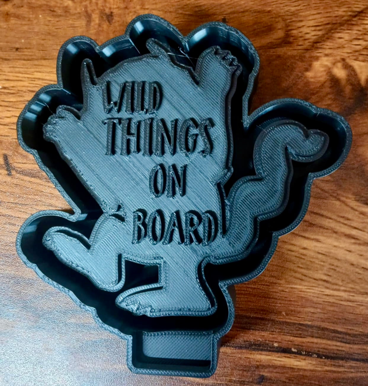 Wild Things On Board Mold – Lazy Day Crafts