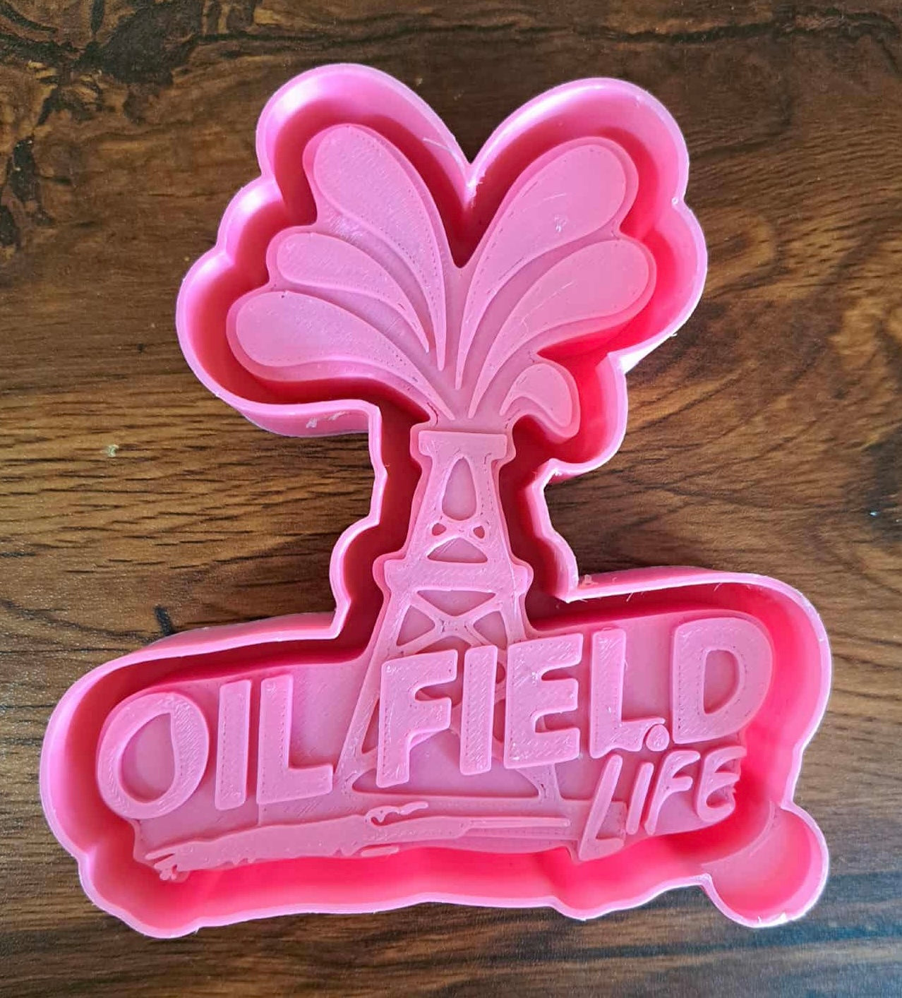 Oil Field Life Mold – Lazy Day Crafts