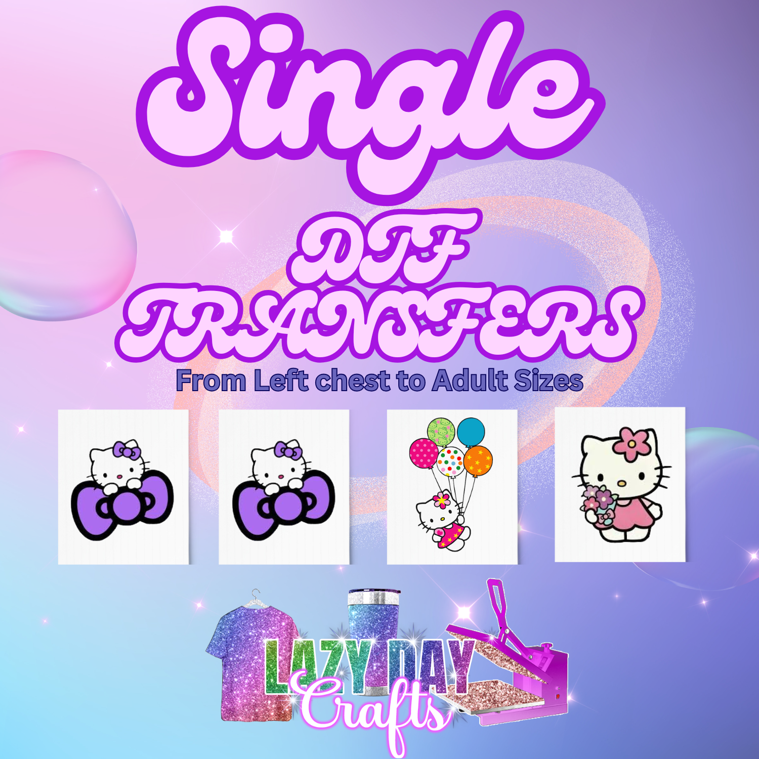 Lufkin: Custom DTF Transfers by Size | No Minimum, Easy Upload – Lazy ...