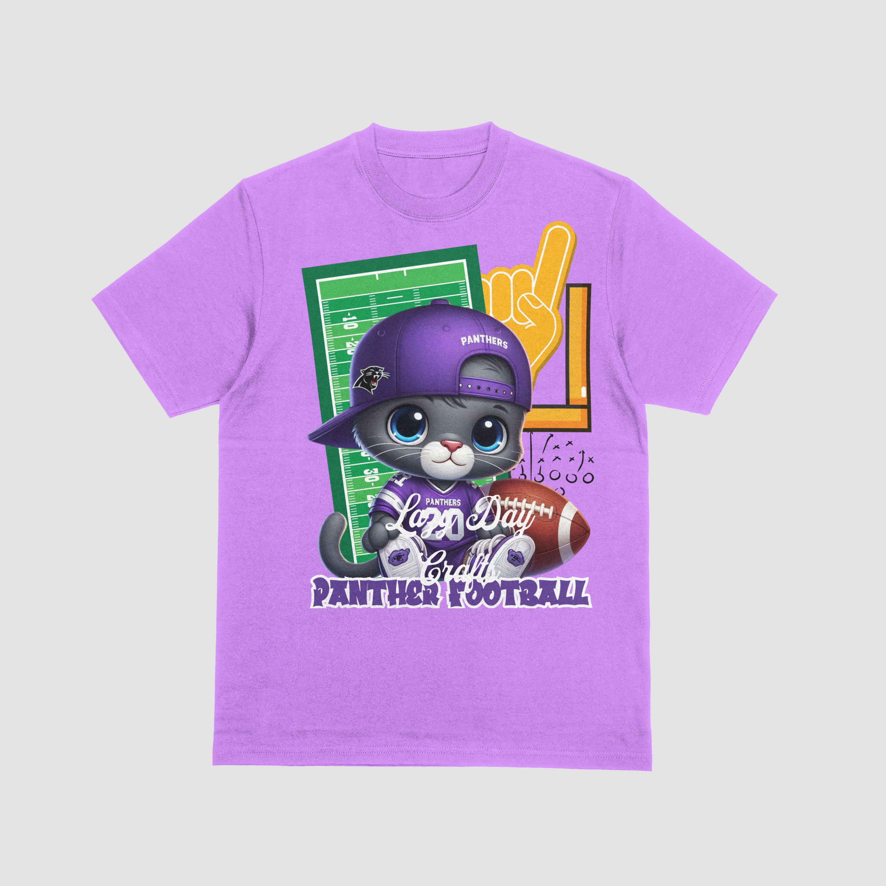 Adorable Football Panther – Lazy Day Crafts